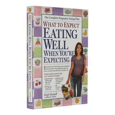 【现货】英文原版 What to Expect Eating Well WhenYou reExpecting 孕妇饮食 营养均衡饮食食谱书籍