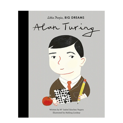 【现货】英文原版 小人物大梦想 Alan Turing 阿兰图灵 名人传记科普学习启蒙儿童英语绘本书籍