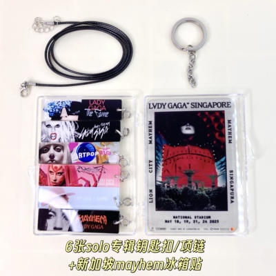 Ladygaga六张个人录音室专辑周边