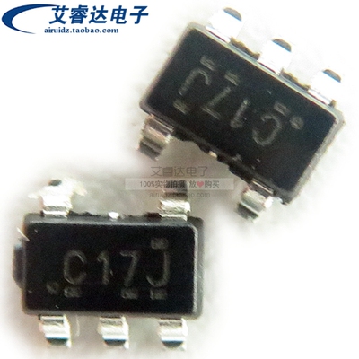 全新原装 SN74LVC1G17DBVR 丝印C17*  SOT-23-5 单路施密特触发缓
