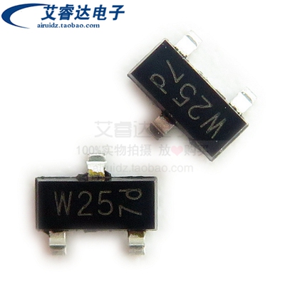 全新原装 PDTC123JT,215 丝印W25 SOT23 数字晶体管  一份20个