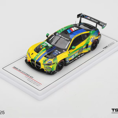 1/43 TSM 宝马M4 GT3 EVO #31黄绿 树脂模型