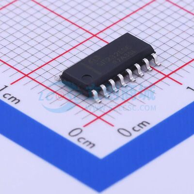 5V单电源供电双通道RS232收发器 SIT232ESE SO-16 RS232芯片 全新