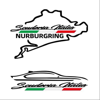 阿尔法罗密欧giulia油箱盖贴纸 stelvio车身贴纸拉花贴 改装拉花