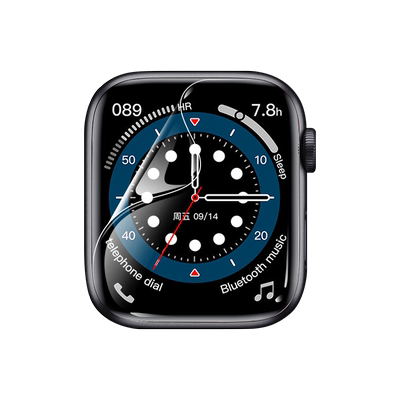 适用iwatch手表苹果水凝膜