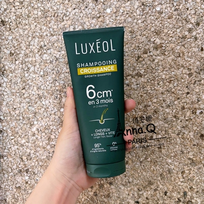 现货Luxeol乐丝欧+6cm增加发长/强韧发丝温和清洁洗发水200ml
