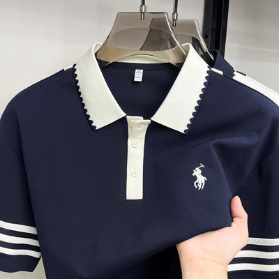 POLO领棉青春活力风夏季LOGOPolo衫