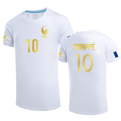 法国夺冠纪念衫短袖t恤