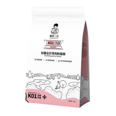 诚实一口幼猫专用K01plus猫粮