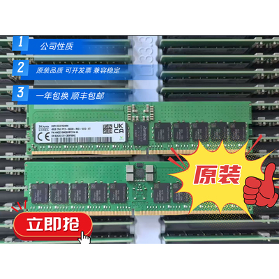 海力士SK 现代 48GB  PC5-5600服务器内存ECC REG RDIMM DDR5 48g