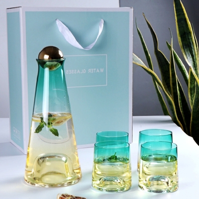 轻奢玻璃凉水壶家用耐高温防爆壶