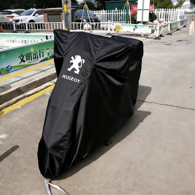 适用标致姜戈150城市之星200SF4速战F3speed fight踏板摩托车衣罩
