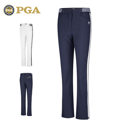 美国高尔夫长裤女秋冬保暖裤PGA