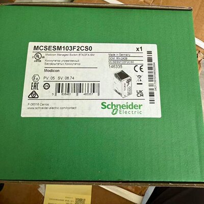 MCSESM103F2CS0施耐德交换机全新原装正品，有需要议价