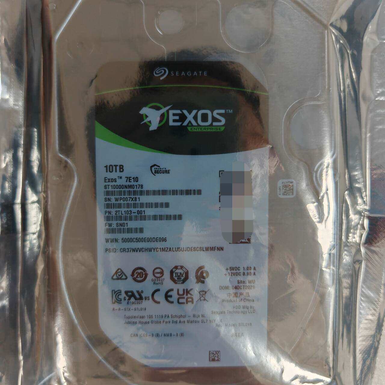 / ST10000NM017B 10T银河NAS企业级10TB 机械硬盘垂直