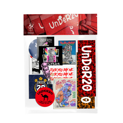 UnDeR20 25FW 主题贴纸套装