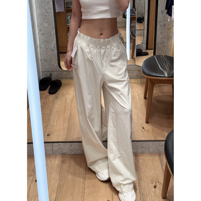 澳洲Lululemon Stretch Woven Ruffle-Waist 阔腿运动休闲长裤31