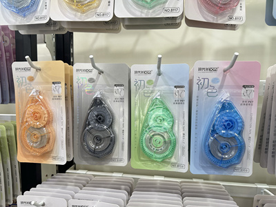 现代美8109修正带ins风批发改正带学生高颜值透明膜带经典涂改带