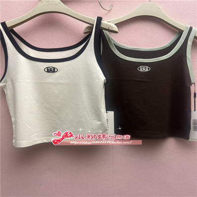 A3CQE2460女装2024夏撞色百搭背心A3CQE246081/77