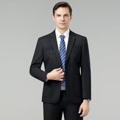 秋季新款羊冬西服男士商单西礼服休8516-I闲毛呢西装务厚款毛外套