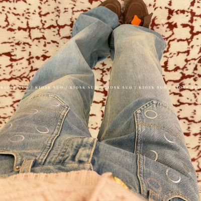 25FW版型巨好！阔腿牛仔长裤