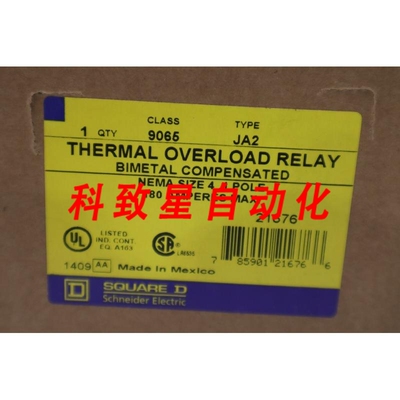 工业配件9065JA2/9065-JA2 AMB.COMP.BIMETAL 绿色重置 G340A