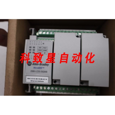 工业配件2080-LC200QWBR MICRO820 CONTROLLER-STOCK GF62