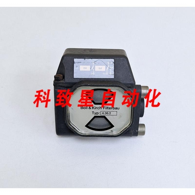工业配件BOLL&KIRCH 4.36.2 差压指示器