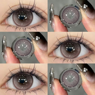 朝花夕拾2026新款美瞳日抛10片装粉色大小直径HC隐形眼镜带度数TN