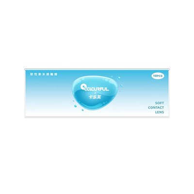 隐形眼镜日抛盒30片近视镜片小直径舒适透明一次性官方旗舰店JLG