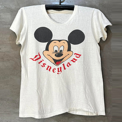 米老鼠动画美式重磅纯棉短袖T恤