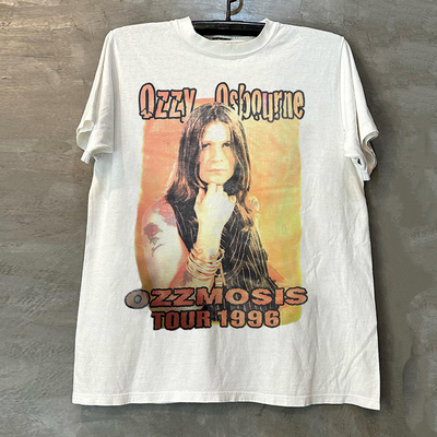 歌手奥兹奥斯朋美式纯棉短袖T恤