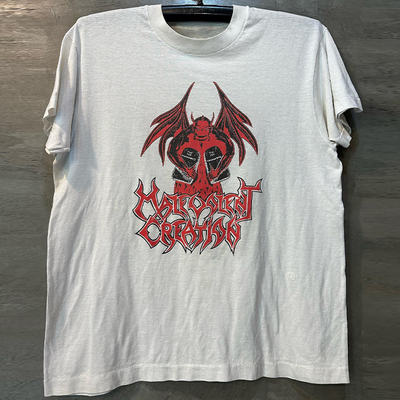 短袖朋克暗黑男女重金属摇滚乐队