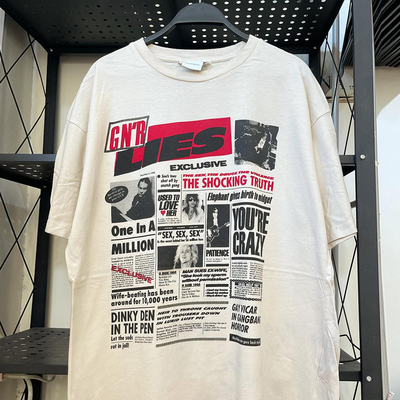 GunsnRose枪花乐队短袖