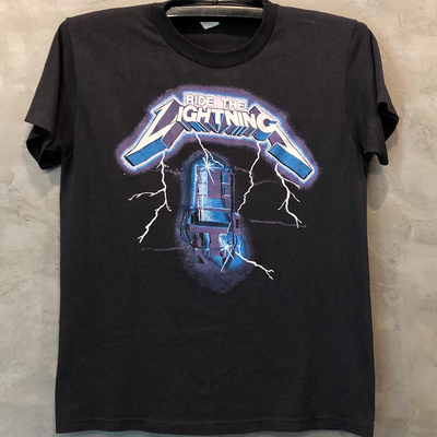 短袖hiphop男女Metallica乐队