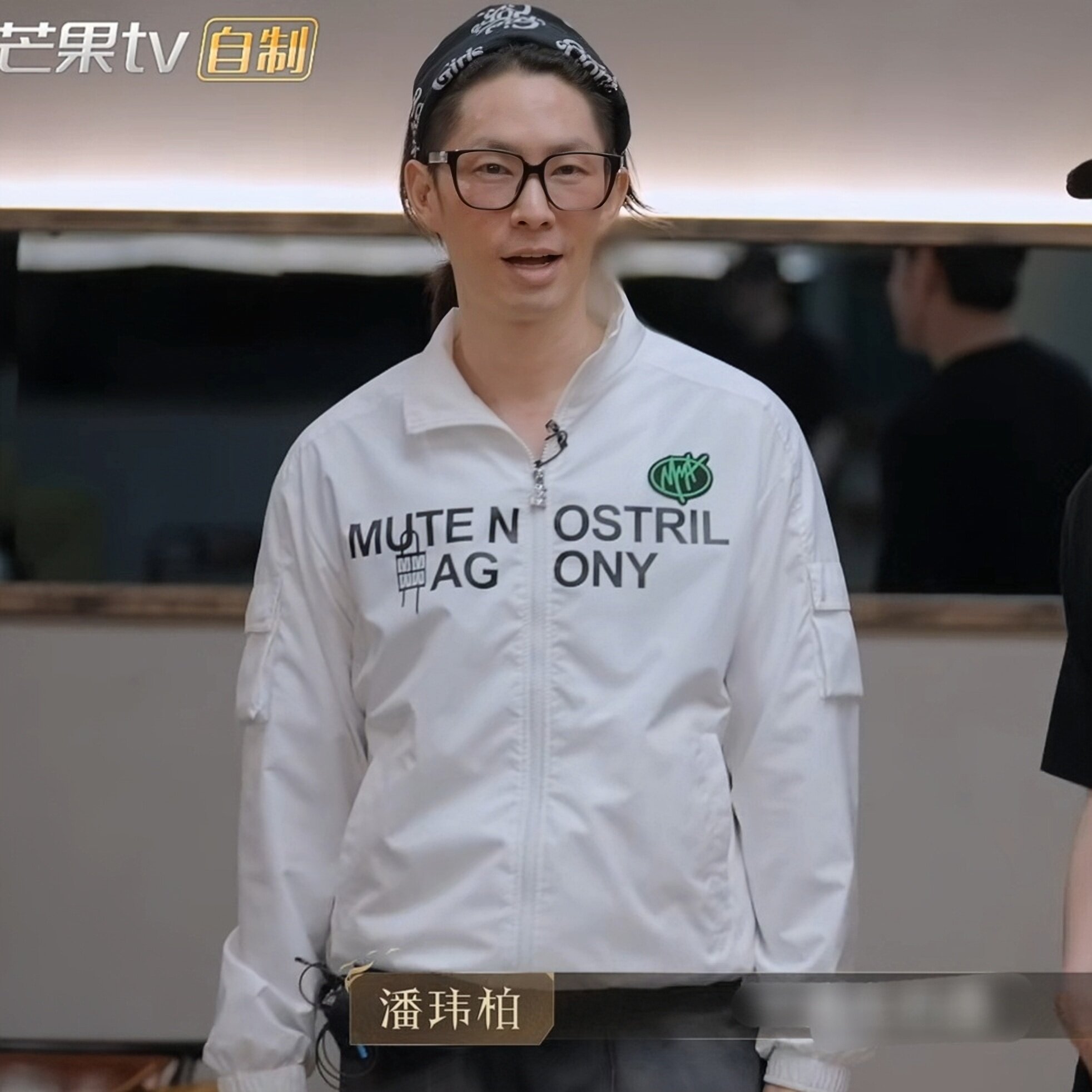 原版披荆斩棘的哥哥2吴建豪同款夹克外套字母印花上衣男衣服潮