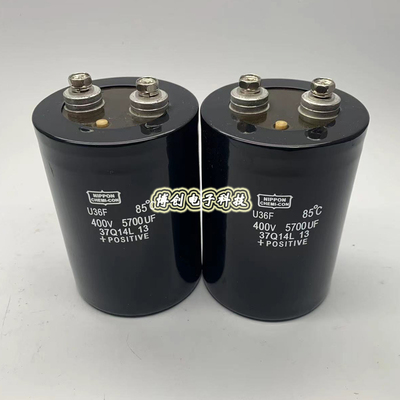 全新黑金刚U36F  400V5700UF 变频器螺丝脚电解电容器