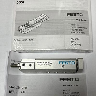 FESTO费斯托小型滑台气缸  DGSL-4-10-P1A  543913 全新现货