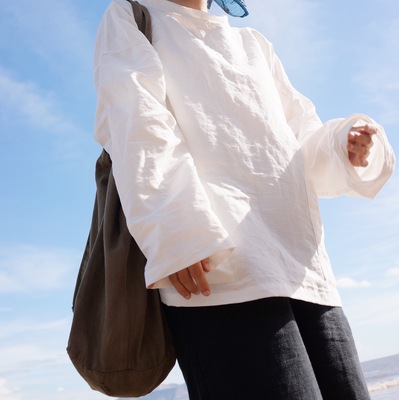 长袖休闲常规汉麻男女同款舒适