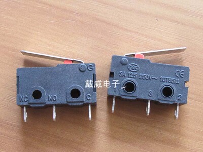 供应高品质小型微动开关短行程KW4-2 带柄
