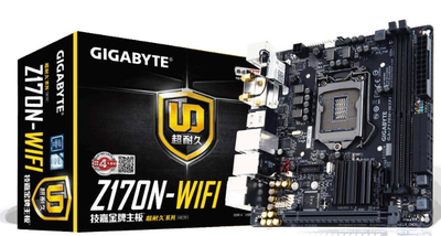 技嘉Z170N-WIFI 1151针miniitx支持g3900i37300i57400i77700kcpu