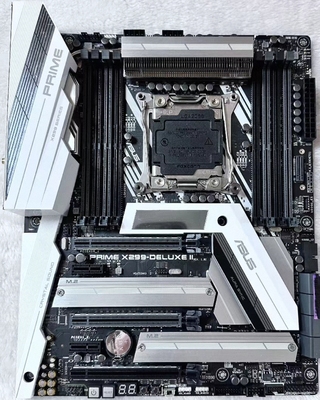 华硕x299 deluxe ii主板2066支持7800x 10940x 10980xe三角洲行动