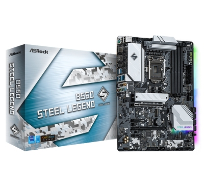 华擎B560 STEEL LEGEND钢铁传奇主板1200针支持10700 11900kfcpu