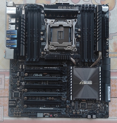 华硕x99 e ws/usb3.1主板2011v3支持6800k 2680v3 2699v4cpu