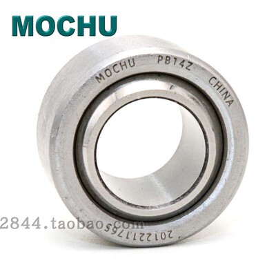 MOCHU PB14Z 向心关节轴承 14x26x15 14x26x15x12.8 鱼眼 球头