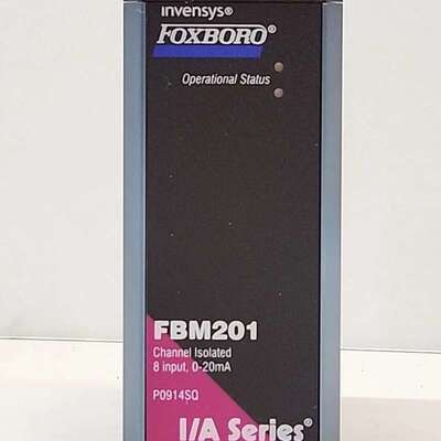 议价FOXBORO FBM201 P0914SQ 输入模块可维修