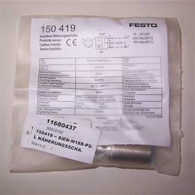 特价供应 传感器150422 SIEN-M18B-PO-K-L订货1周