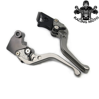 适用于雅马哈SR400 RAPTOR700 灰熊350改装刹车离合牛角拉杆配件
