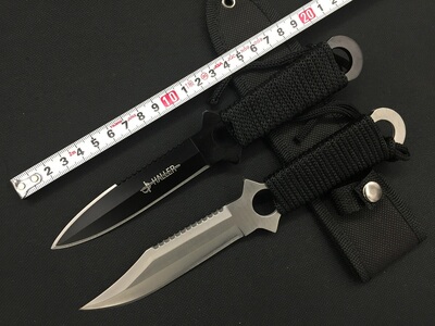 武士忍者短刀战术高硬度野外求生