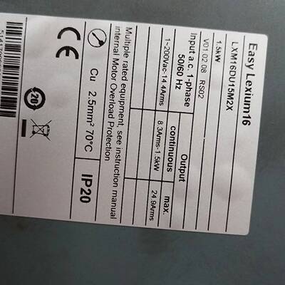 维修EASY Lexium16，LXM16D U15M2X，，，施耐德伺服驱动器系列